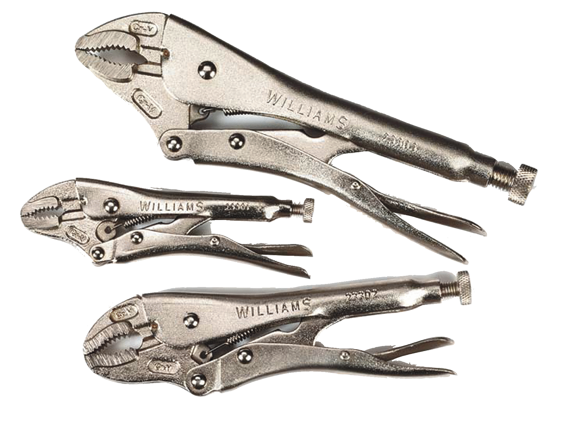 Curved Jaw Locking Pliers with Cutter Set, 3 Pieces | SNAP-ON