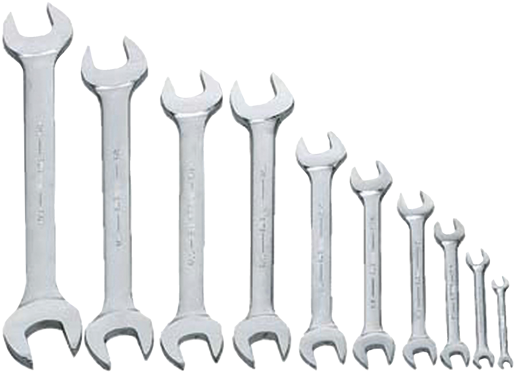 Double Head Open End Wrench Set, SAE, 10 Pieces | SNAP-ON