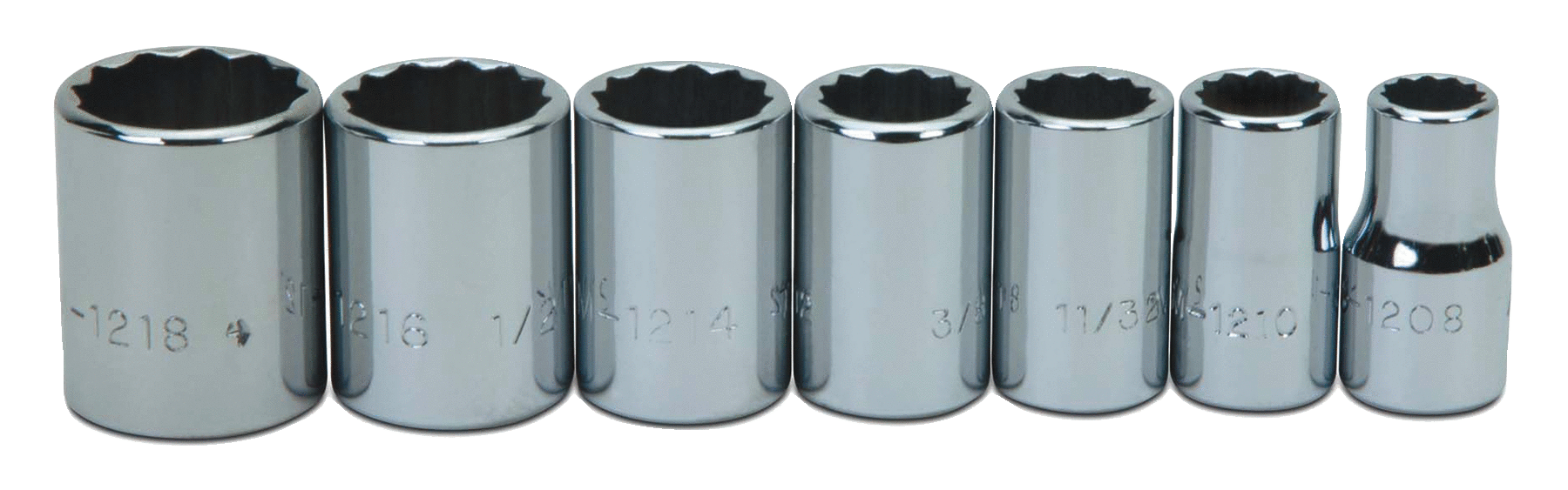 1/4 Drive Shallow Socket Set 12 Point 7 Piece | SNAP-ON