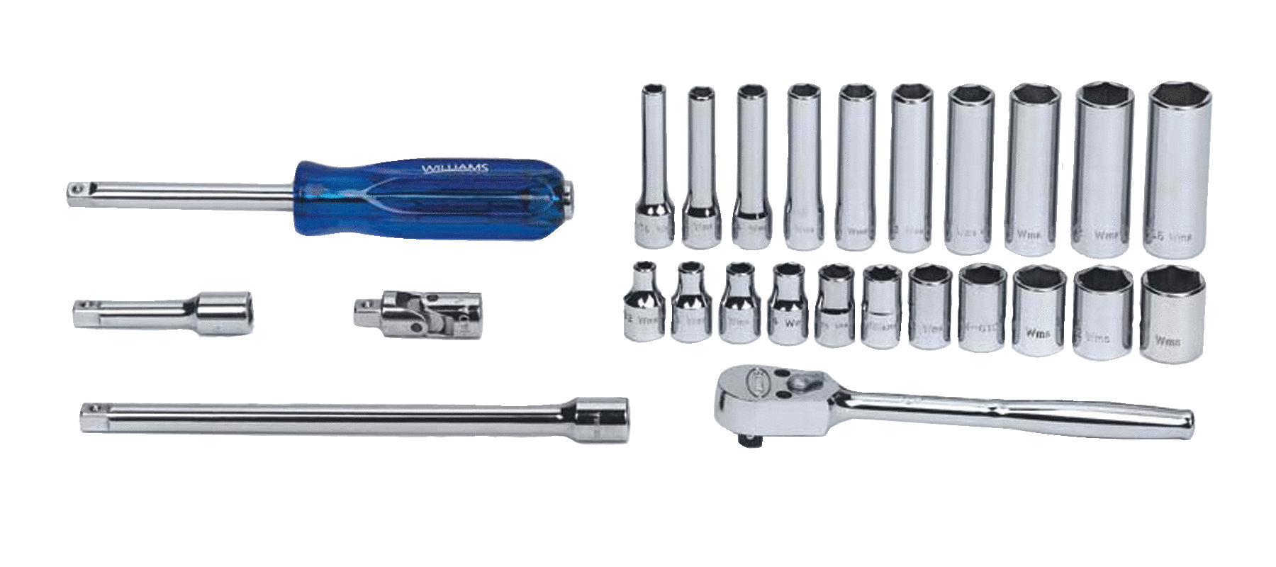 1/4 Drive Socket/Tool Set,6 Point, 26 Piece in Keep Safe Foam | SNAP-ON