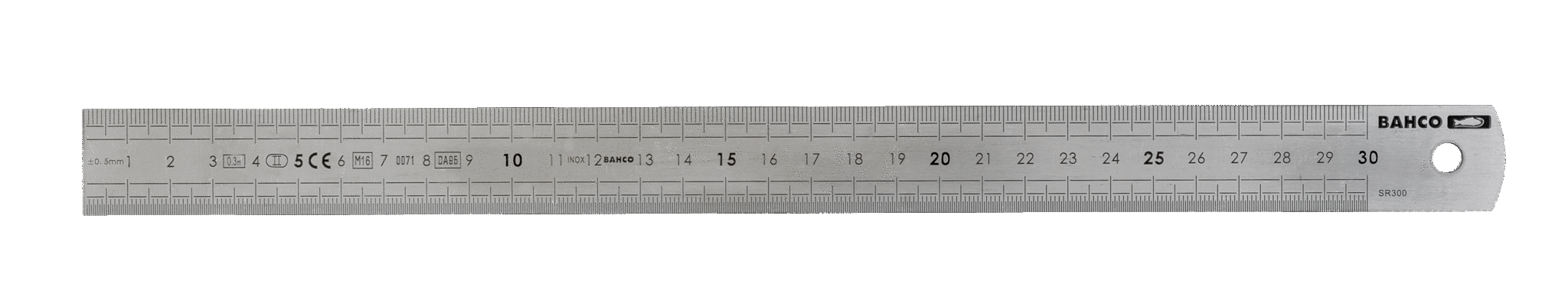 Imperial Stainless Steel Rulers | BAHCO